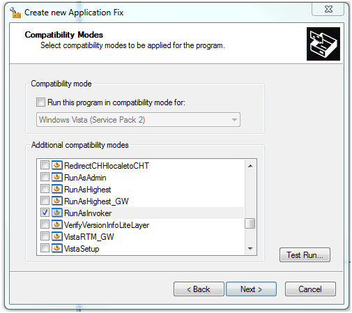 Windows Application Toolkit Fails To Remove Uac Prompt On Specific Program Stack Overflow